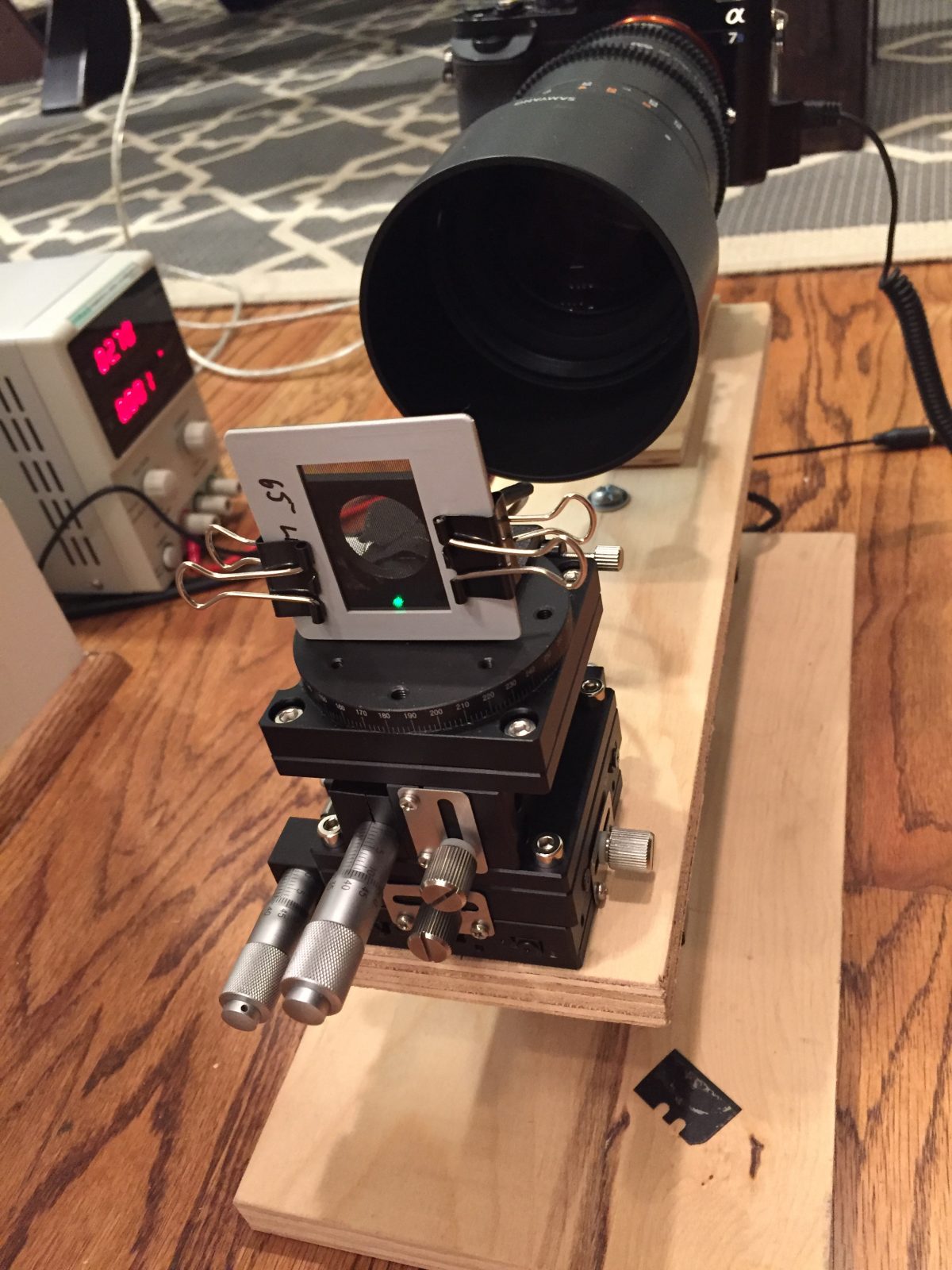 Foucault & Ronchi tester – Erellaz