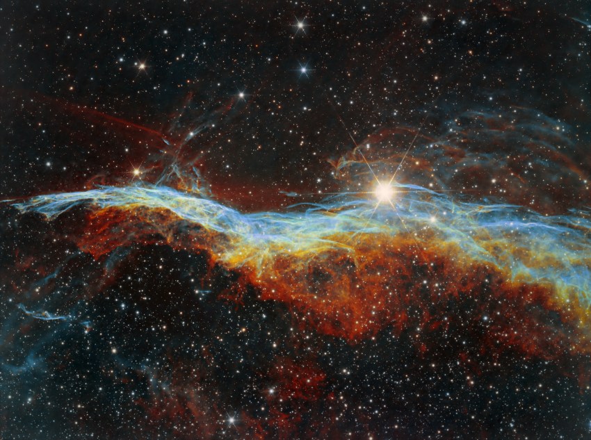 NGC 6960 in Cygnus – Erellaz